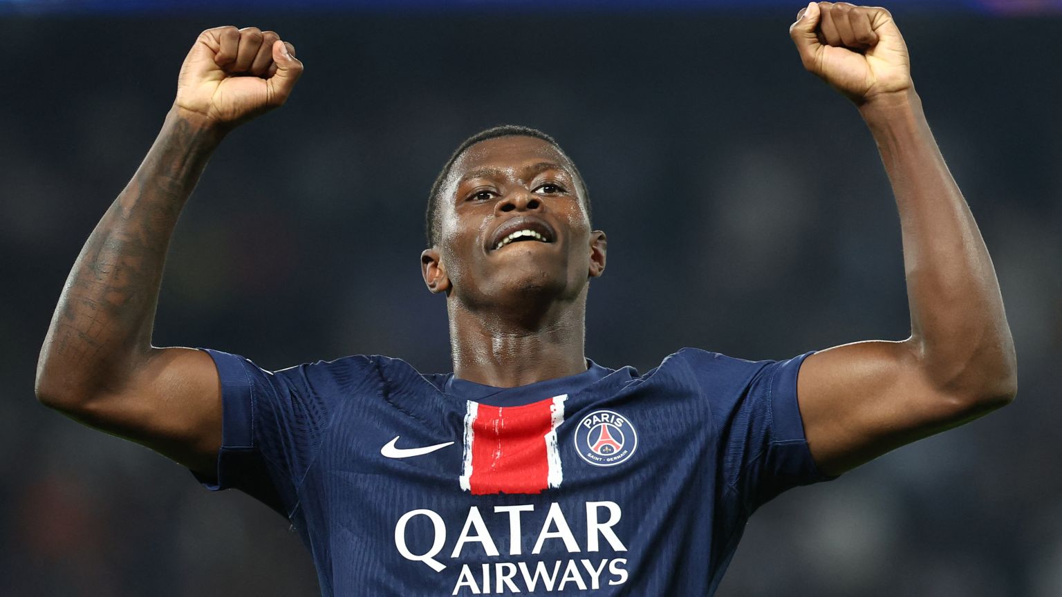 Manchester United eyeing January move for PSG star Nuno Mendes as full-back seeks exit after ...